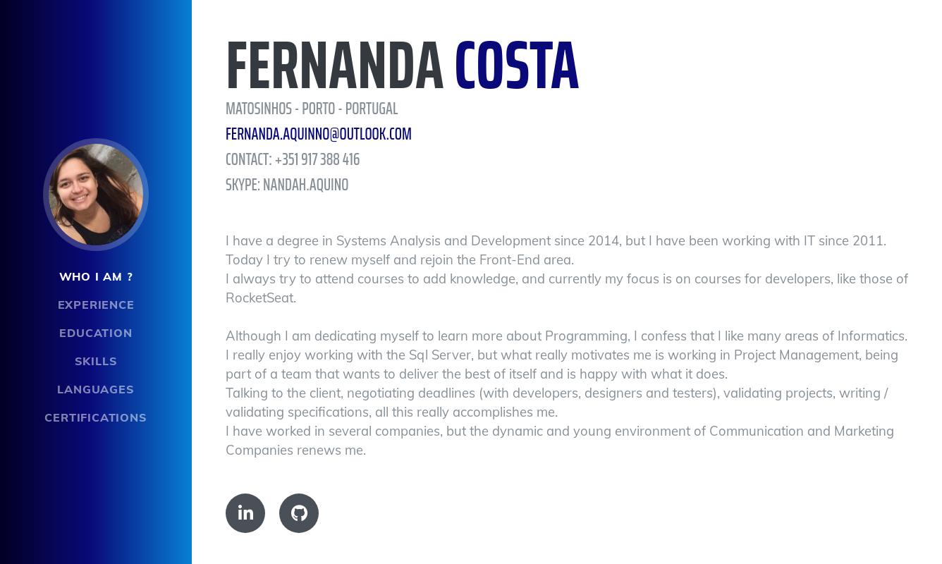 NandahCosta (Fernanda Costa ) · GitHub